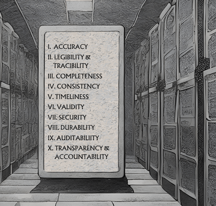 Data Integrity's 10 Commandments - MCIM